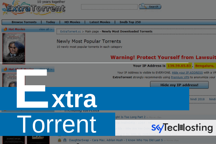 14 ExtraTorrent Proxy | Unblock All Extratorrents Sites - SkyTechosting